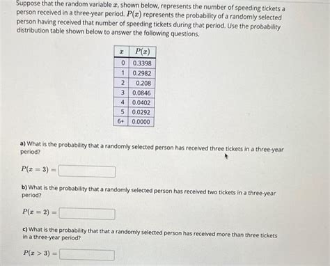 Solved Suppose That The Random Variable X Shown Below