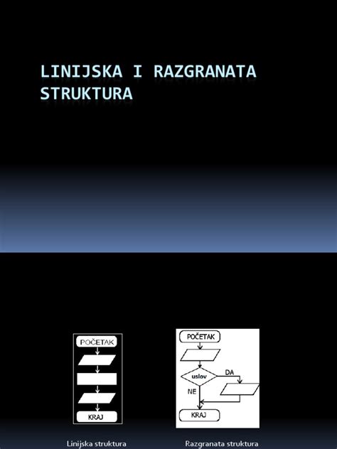 Linijska I Razgranata Struktura Pdf