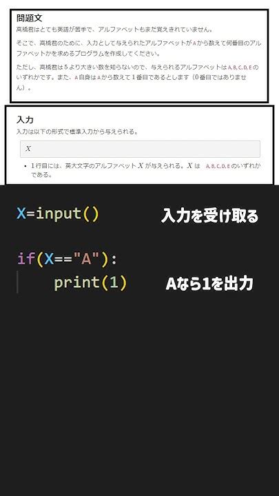 初心者でも5くらいわかる初心者向け問題pythonで解説してみたabc 013 A A Atcoder 競技プログラミング Python