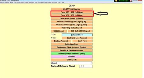 A Guide To File Form 3ca 3cd 3cb 3cd Via Gen Bal Software