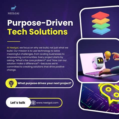 Purposedriventech Techforimpact Consultingwithheart Neelgai Neelgai