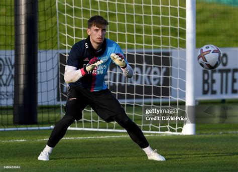 Hubert Graczyk Of Arsenal Before The Pl2 Match Between Fulham U21 And