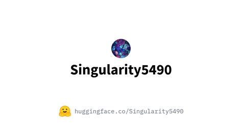 Singularity5490 Singularity