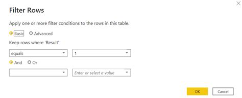 powerquery condition to keep consistent records power query