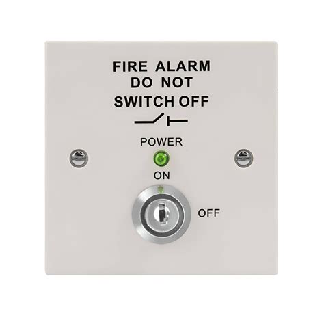 Magfire Fire Panel Isolator Switch White Niori