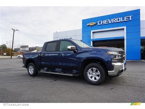 2019 Northsky Blue Metallic Chevrolet Silverado 1500 Lt Crew Cab