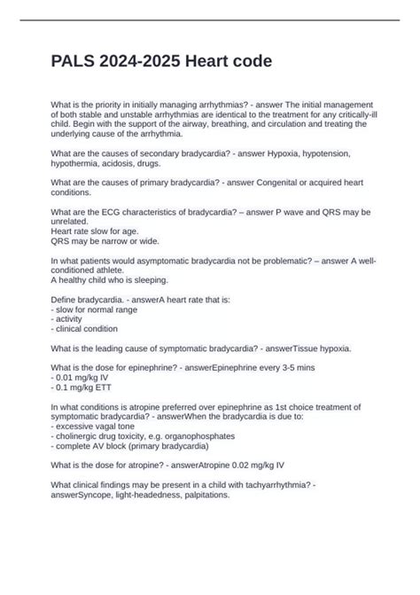 Pals Heart Code Questions With Solutions Heart Code Stuvia Us Pals Heart Code Questions With Solutions Heart Code Stuvia Us