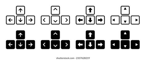 Thousand Keyboard Arrow Keys Royalty Free Images Stock Photos Pictures Shutterstock