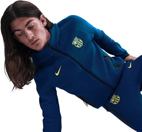 Hooded Sweatshirt Nike Fc Barcelona Tech Fleece 11teamsportsie