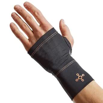 Tommie Copper Wrist Compression Sleeve Sm Black 4d