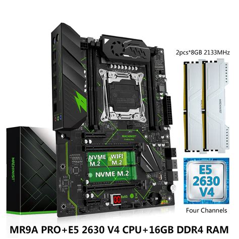Machinist Mr9a Pro X99 Motherboard Set Kit Xeon E5 2630 V4 Cpu Lga 2011