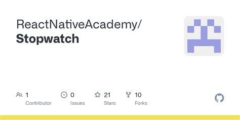 GitHub ReactNativeAcademy Stopwatch