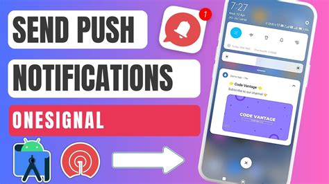 Onesignal Push Notifications - Android Studio Tutorial | Firebase Push Notification Android ...