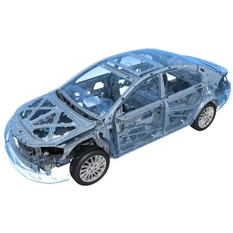 하이브리드 전기 자동차 프레임 섀시 X Ray 3d 모델 Turbosquid 2049362