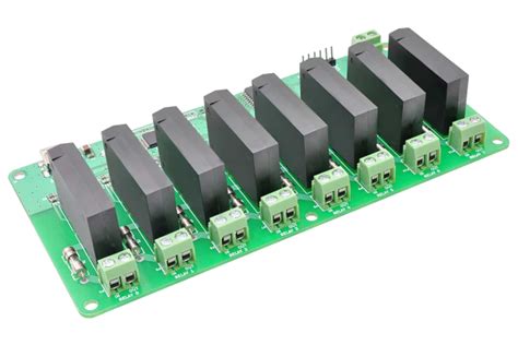 8 Channel USB Solid State Relay Module With GPIO Numato Lab