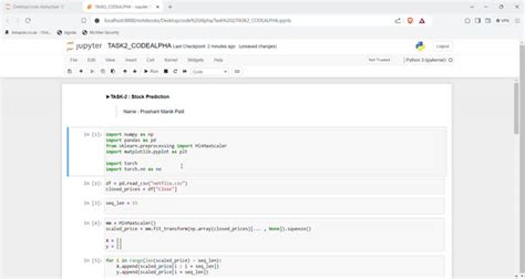 Prashant Patil On Linkedin Datascience Internship Codealpha
