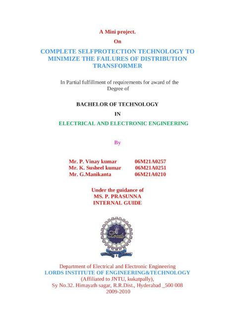 Doc Csp Transformer In India Dokumen Tips