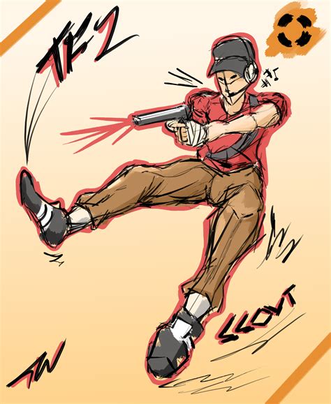 Tf2 Scout By Creakster On Newgrounds Tf2 Scout By Creakster On Newgrounds