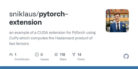 Github Sniklauspytorch Extension An Example Of A Cuda Extension For