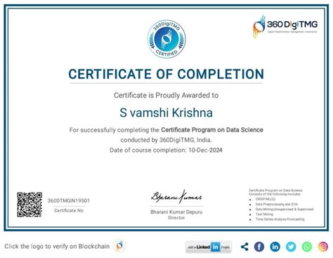 S Vamshi Krishna On Linkedin Datascience Dataanalytics