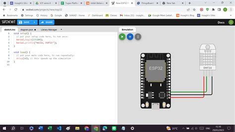 Tutorial Menghubungkan Thingsboard Dengan Esp32 Di Wokwi Project Air