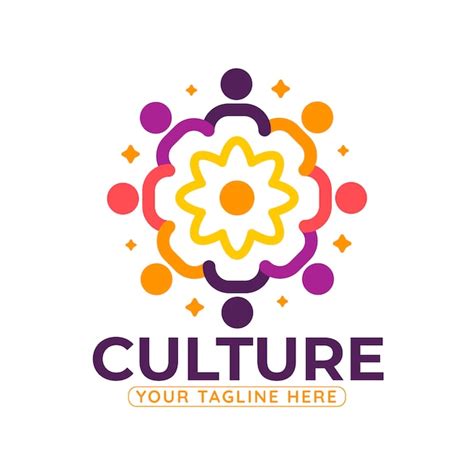 Culture Logo Design Template Free Vector