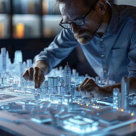 Quotsmart City Engineer Designing Urban Solutionsquot Premium Ai