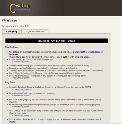 Upgrade My Calibre Installation To The Latest Calibre 7 0 David Yin S Blog