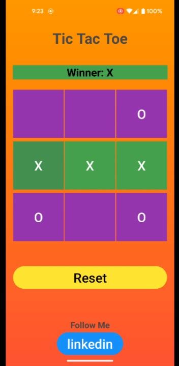 Androiddevelopment Kotlin Gamedevelopment Tictactoe Mobileapp