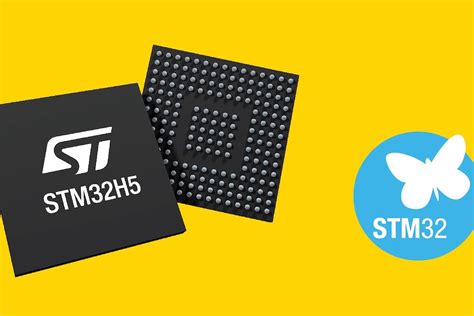 stm32h5 microcontroller is designed with security in mind