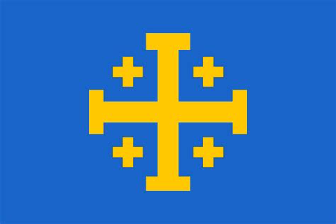 Kingdom Of Jerusalem Royal Flag By Ostosman On Deviantart
