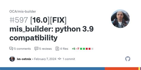 ivan sokolov on linkedin [16 0][fix] mis builder python 3 9