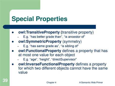 Chapter 4 Web Ontology Language Owl Ppt Download