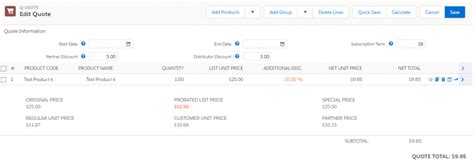 Salesforce Cpq Price Waterfall Milo Massimo