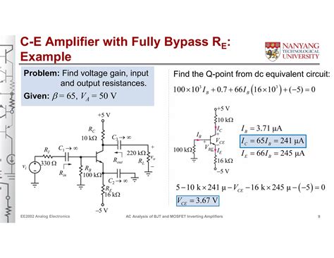 Common Emitter Circuit Ppt