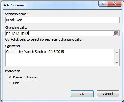 Excel Tips And Tricks What If Analysis For Excel Part Scenario Manager