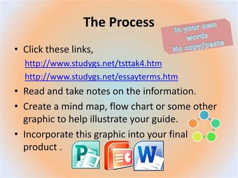 Study Skills Webquest PPT