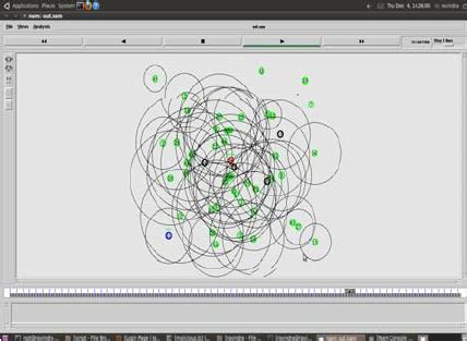 Scenario With 50 Nodes And Showing Malicious Node Detection Coloring In Download Scientific