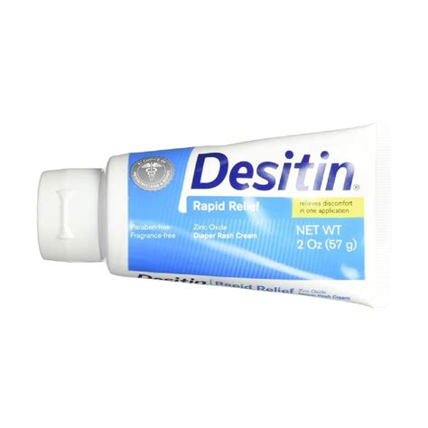 Desitin Rapid Relief Creamy Diaper Rash Ointment 2oz 36 Pack