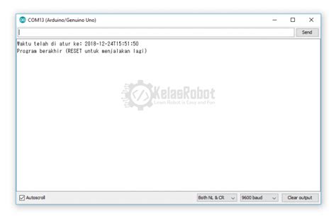 Cara Mudah Program Rtc Ds3231 Jam Digital Dengan Arduino Kegiatan Magang