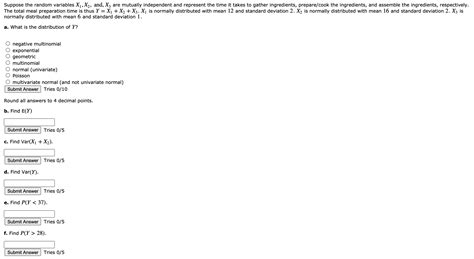 solved suppose the random variables x1 x2 and x3 are
