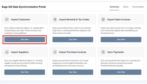 Sage 200 Standard Integration