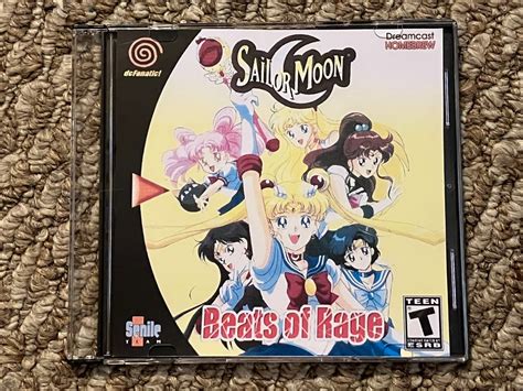 Sailor Moon Plus Fan Made Sega Dreamcast Video Game Read Description