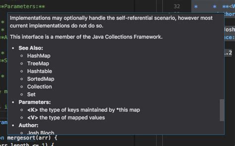 bad markdown rendering of lists in documentation on hover · issue