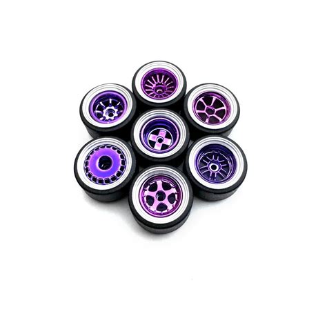 Diamond Cut Purple 164 Wheels Advanced Alloy Monoblock Wheels
