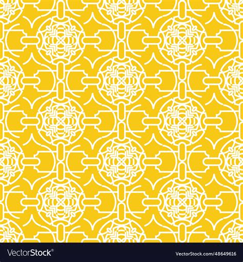 Pattern With Abstract Geometric Elements Vector Image