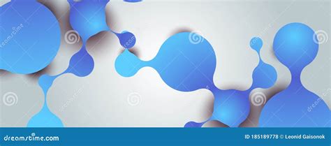 Abstract Molecule Structure For Science Research And Technology