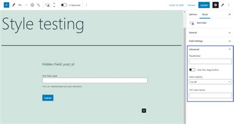 Jetformbuilder Plugin Looking Through Advanced Settings Crocoblock