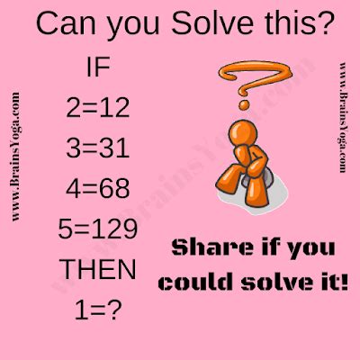 Missing Number Puzzles Logical IQ Tests