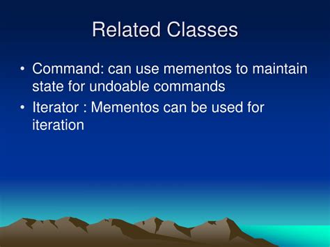 Ppt Mastering Iterator And Memento Patterns Powerpoint Presentation